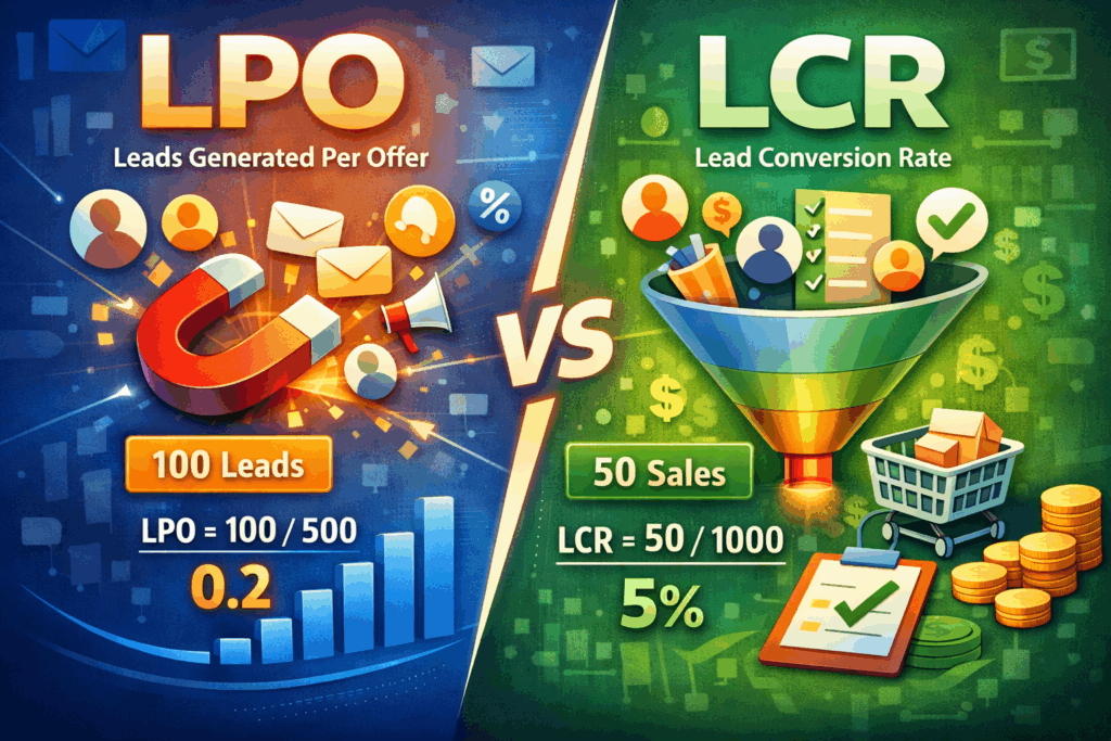 LPO и LCR: как измерять эффективность офферов и качество лидов — РА ОКО ...